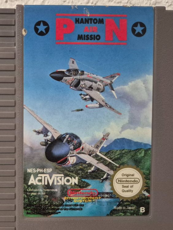 PHANTOM AIR MISSION - Ultra selten! - ESP/Pal B Nintendo NES (Gebraucht ...