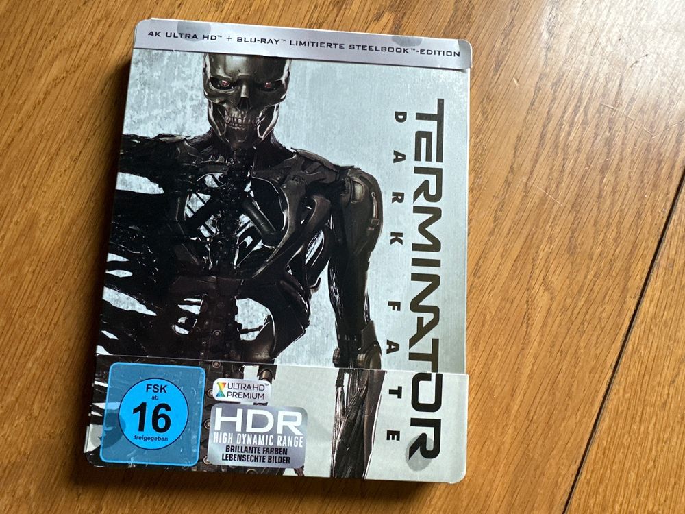 Terminator Dark fate Steelbook 4k UHD (Gebraucht) in Benken ZH für CHF 14.9 – mit Lieferung auf ...
