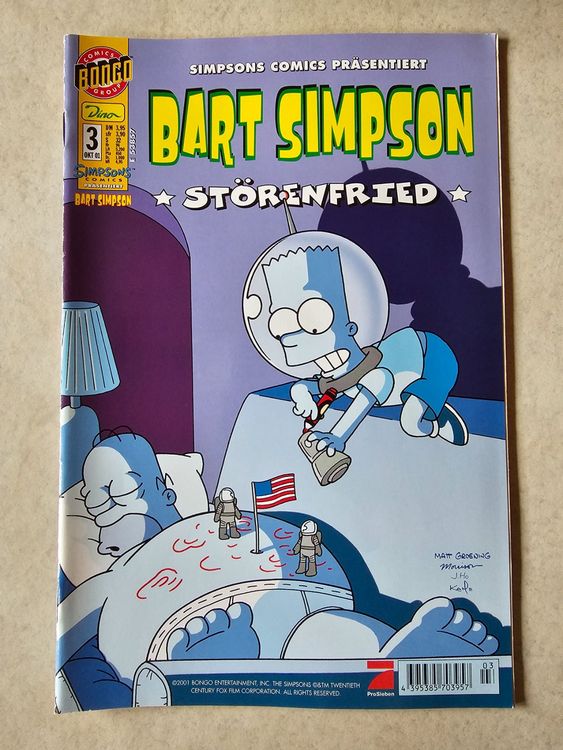 Bart Simpson #3 Störenfried | Kaufen auf Ricardo
