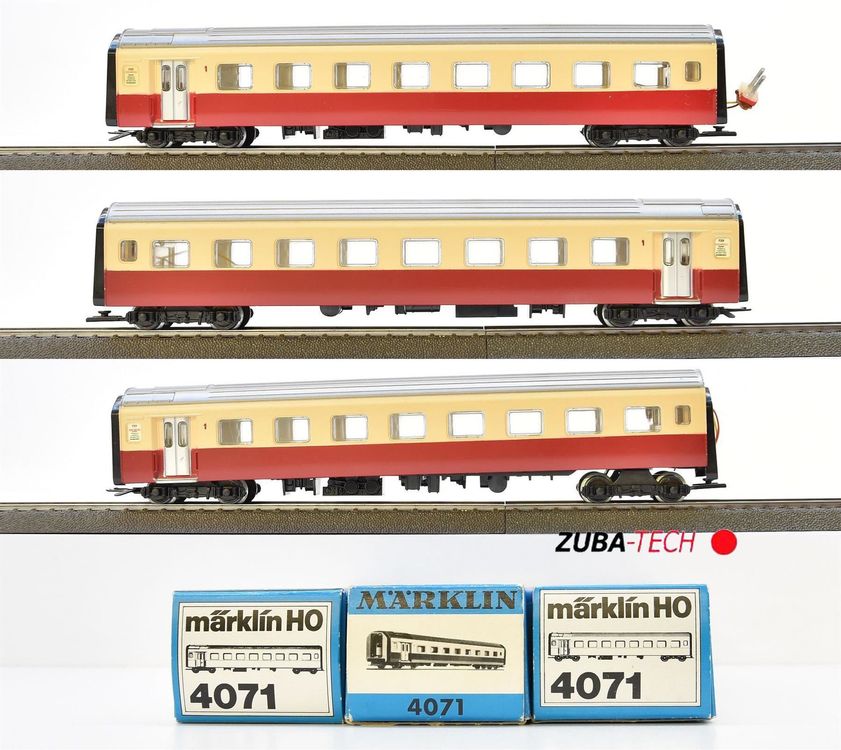 Märklin 4071 3x TEE Abteilwagen SBB H0 (Gebraucht) in St. Gallen für ...