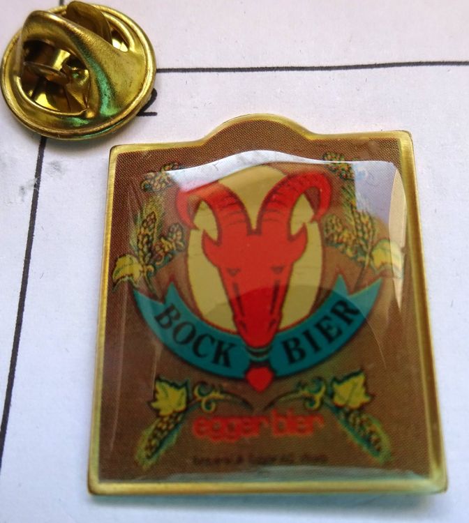 Pin Egger BIER Steinbock Bock Bier (Gebraucht) in Utzenstorf für CHF 1 ...