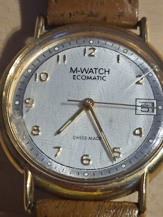 M-Watch Swiss Made Ecomatic Armbanduhr (Gebraucht) in Grafstal für CHF ...