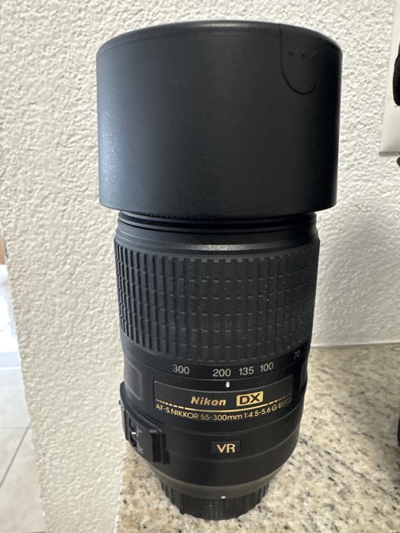 Nikon AF-S DX NIKKOR 55-300mm f/4.5-5.6G ED (Gebraucht) in Cavigliano für CHF 71 – mit Lieferung ...