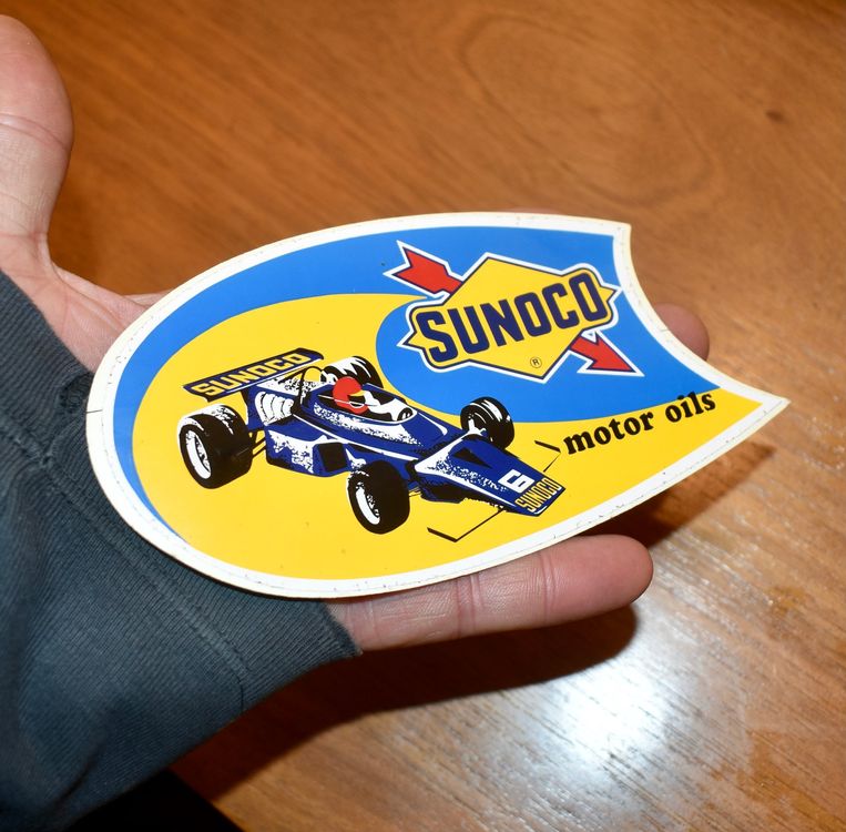 VINTAGE Sticker/Kleber SUNOCO motor oils | Kaufen auf Ricardo