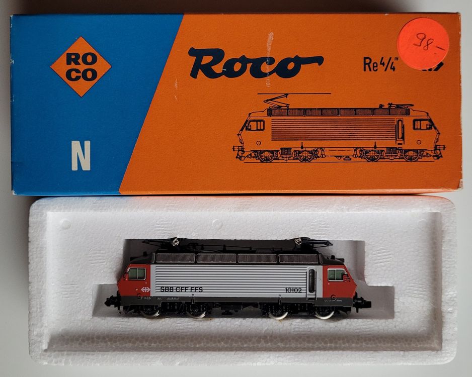 Roco Spur N, 23251: SBB Re 4/4 IV 10102, gebraucht, OVP (Gebraucht) in ...