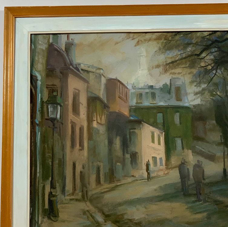 Willy James Rochat (1920-2004) Aquarell -Strassenszene (Gebraucht) in Root für CHF 50 – mit ...