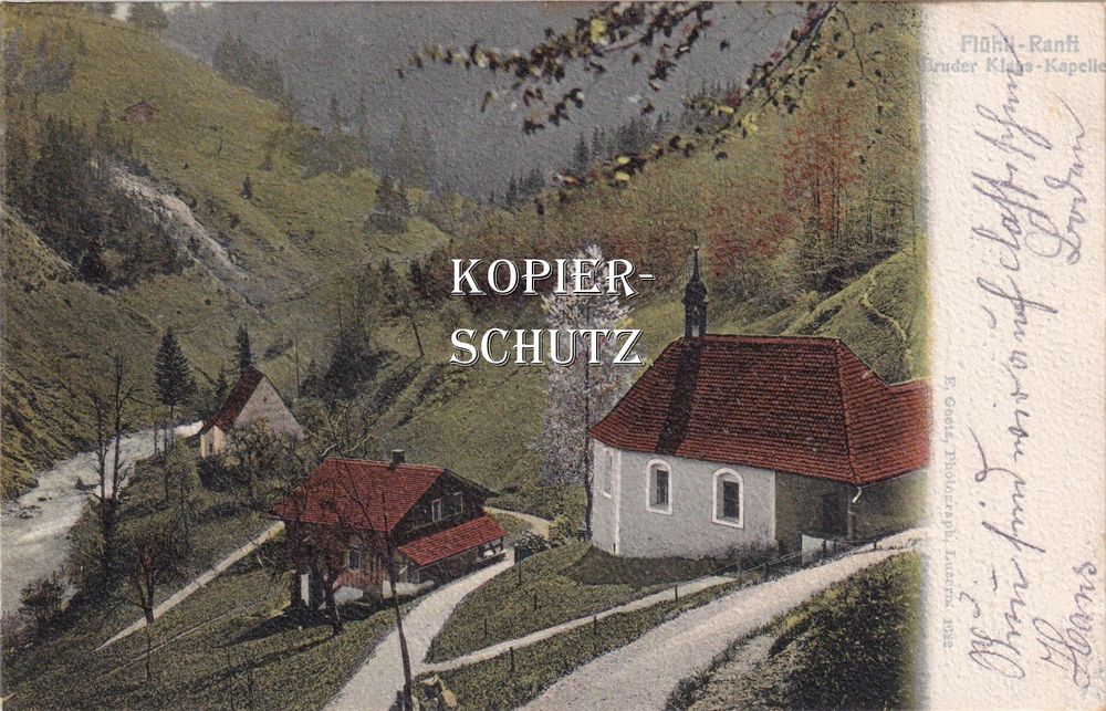 Flüeli-Ranft (Sachseln) - Bruder Klaus-Kapelle /ao (Gebraucht) in ...