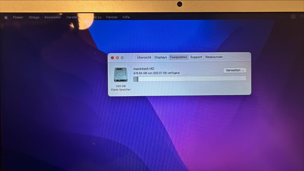 MacBook Air 13" (2017) – i7 / 8GB RAM / 500GB SSD (1) (Gebraucht) in ...