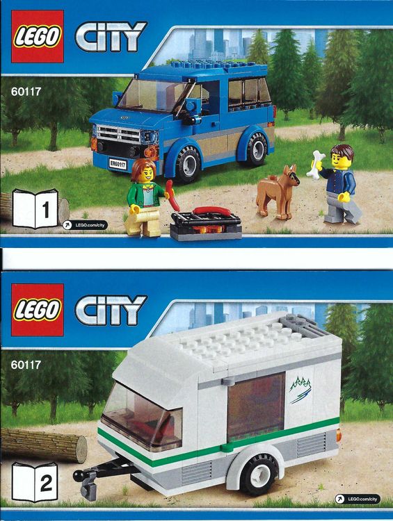 LEGO® 60117 City Recreation - Van und Wohnwagen | Kaufen auf Ricardo