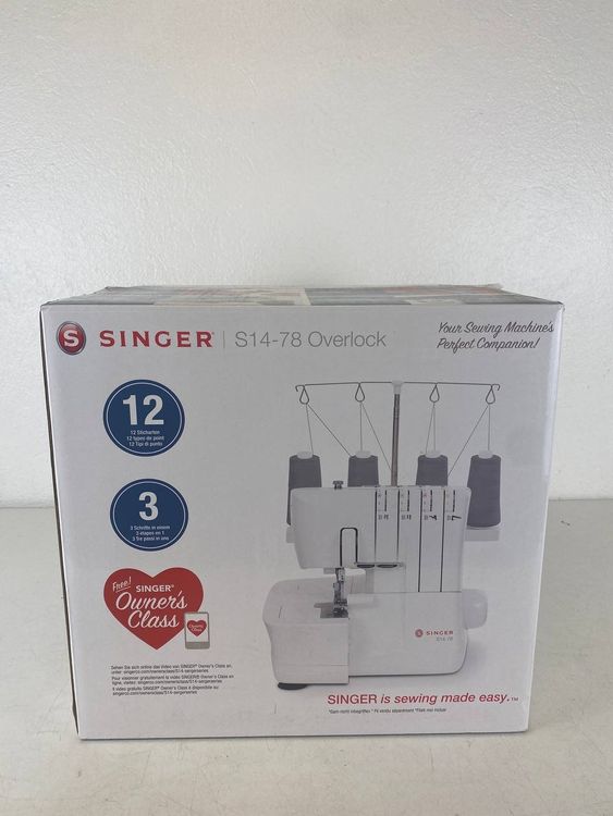 Singer S14-78 Overlock N 1258 (Gebraucht) in Roggwil BE für CHF 104 – nur Abholung auf Ricardo ...