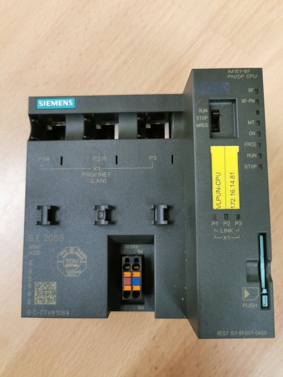 Siemens SPS Simatic ET 200S CPU IM151-8F - Top Zustand! (Gebraucht) in ...
