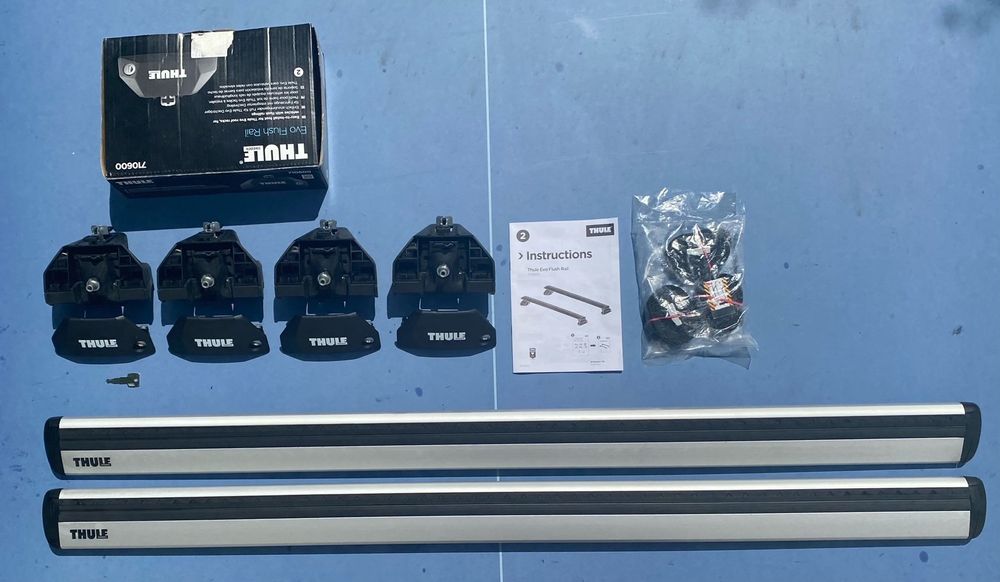 THULE Wingbar Dachträger, neuwertig und abschliessbar (Audi) (Gebraucht ...