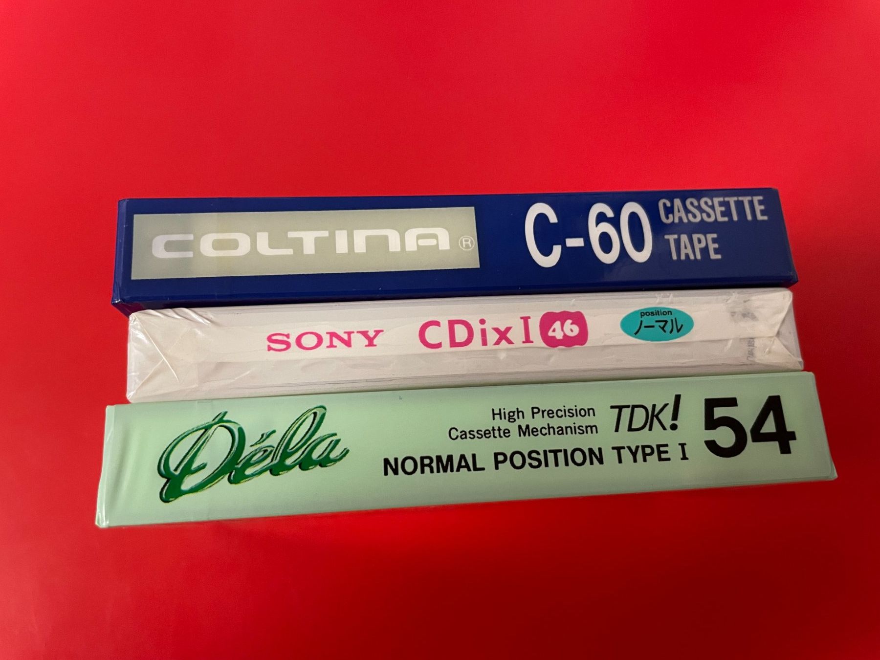 3 x SONY, TDK, COLTINA alle Made in Japan original, rar! (Neu und ...