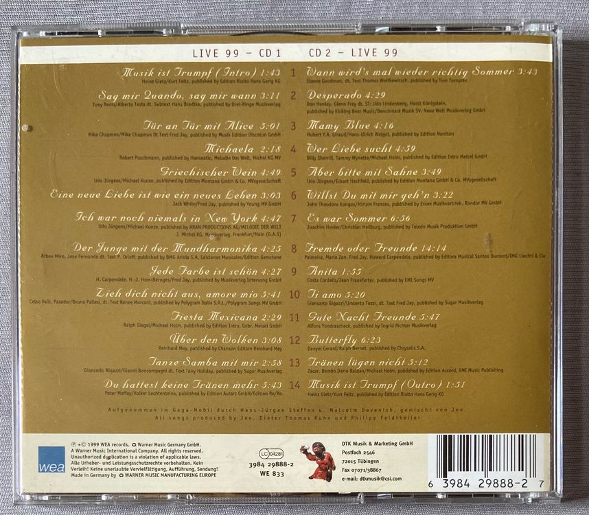 2 CDs Dieter Thomas Kuhn & Band • Leidenschaft Liebe Lust (Gebraucht ...