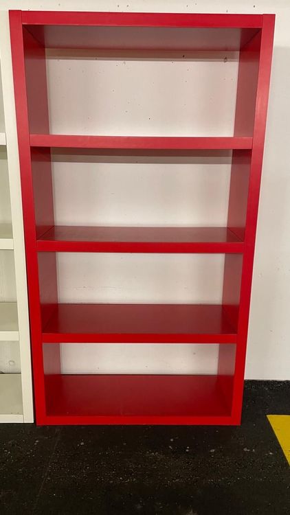 Rotes Lack Ikea Regal (Gebraucht) in Kirchdorf AG für CHF 1 – nur ...