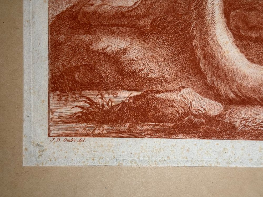 Jean-Baptiste Oudry (1686–1755) – „Blereau“ – Original ~1740 (Gebraucht ...