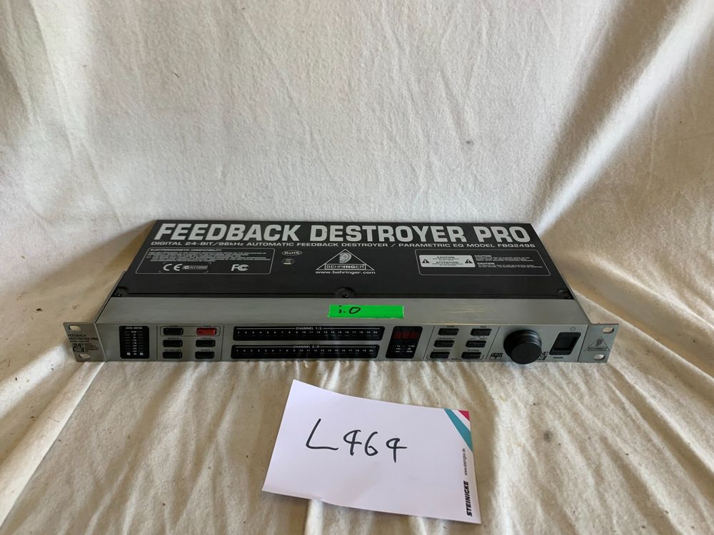 Feedback Destroyer Pro FBQ2496 Feedback-Unterdrücker (L464) | Kaufen ...