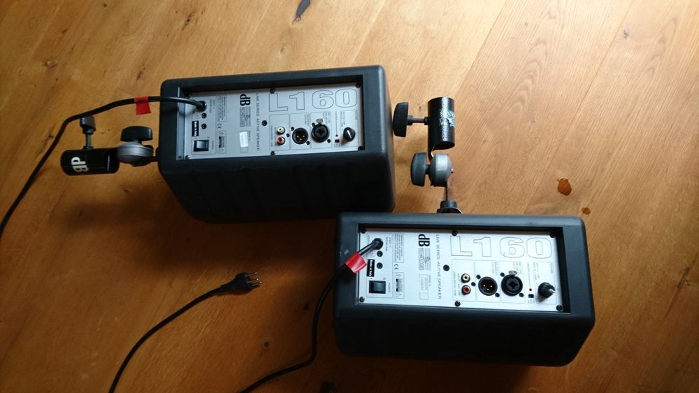 Active Boxen 160Watt (Behringer) für Live Musik oder Monitor | Kaufen ...