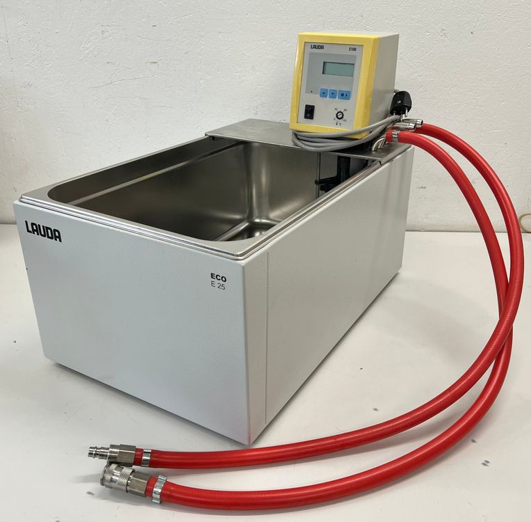 Lauda Eco E 25 Edelstahl-Heizbad mit Lauda E100 Thermostat (Gebraucht ...