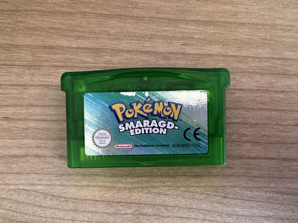 Pokémon Smaragd-Edition (DEU) - interne Batterie leer! (Gebraucht) in ...
