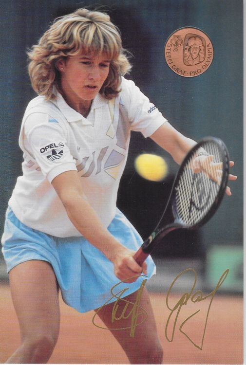Folder Steffi Graf (Medaille 1988) | Kaufen auf Ricardo