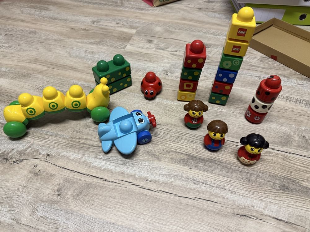 Lego Duplo Primo Raupe Flugzeug Figuren Konvolut Set (Gebraucht) in Klingnau für CHF 10 – mit ...