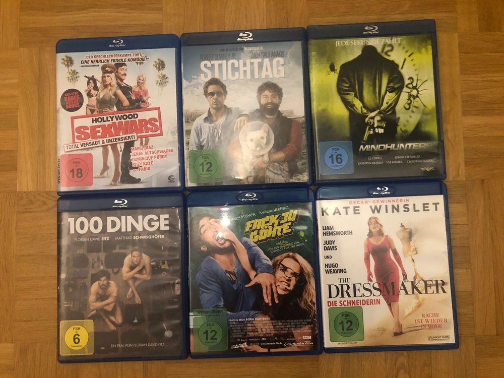 6 Bluray Filme | Kaufen auf Ricardo