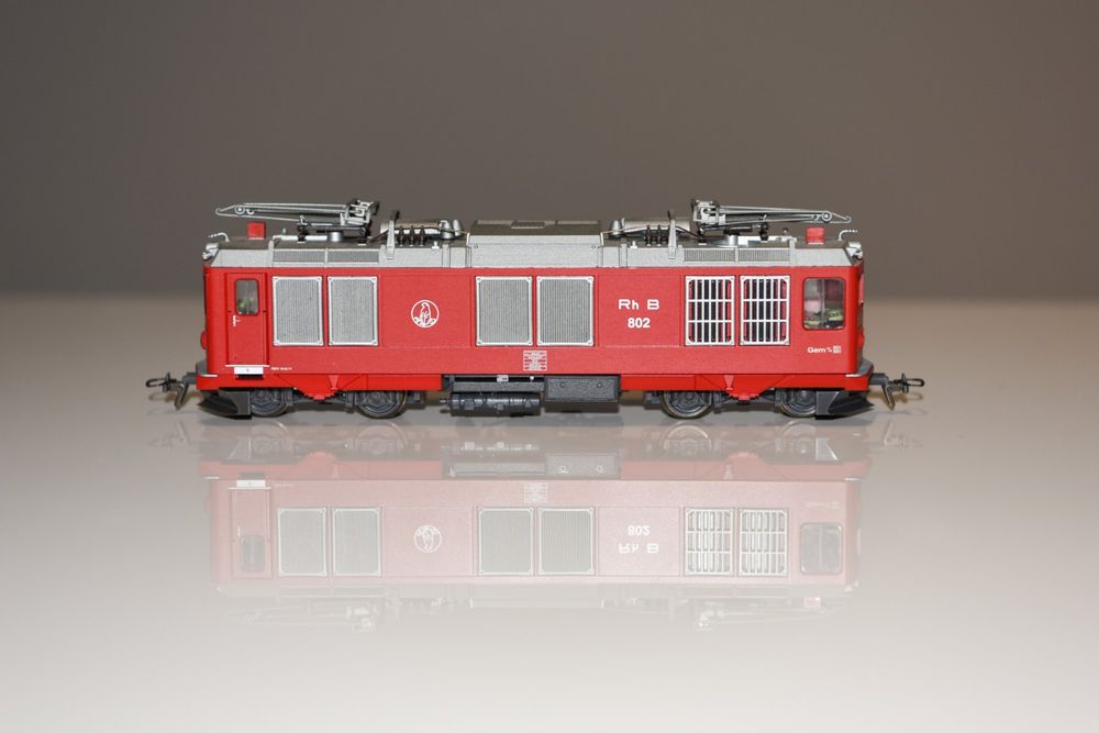 Bemo 1267 102 - RhB Gem 4/4 802 analog (Gebraucht) in Mönchaltorf für ...