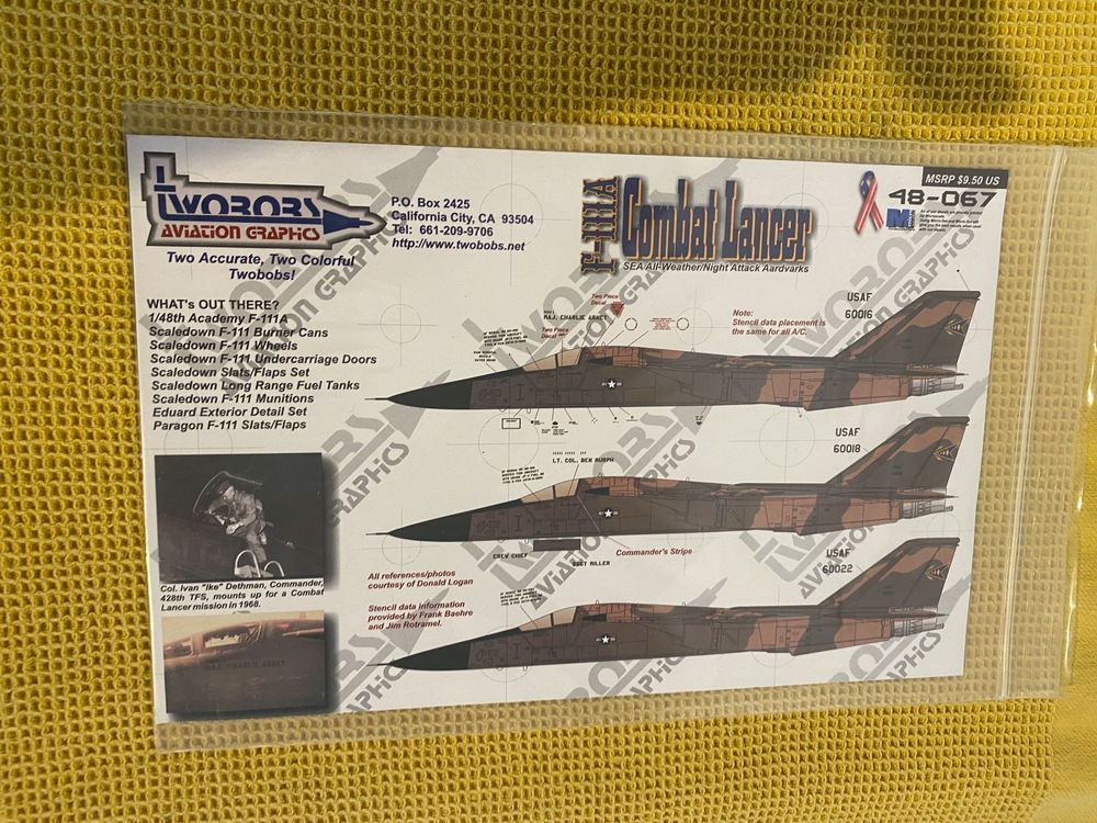 1/48 F-111A COMBAT LANCER (Neu (gemäss Beschreibung)) in MÜHLEDORF/SO ...