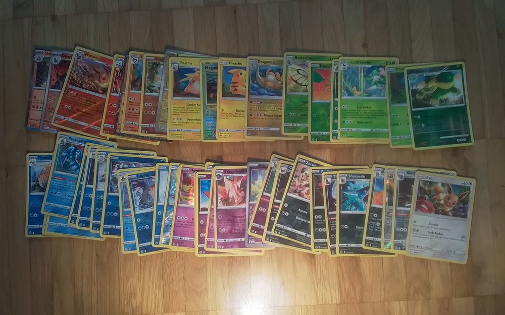 Pokémon, 57 glänzenden Karten, ab 1.50 Fr!!! (Gebraucht) in Zürich für ...