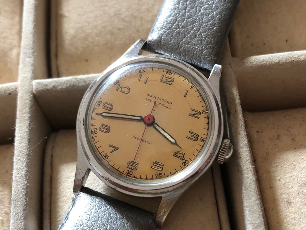 Montre vintage mécanique 32mm fonctionne 1960 | Kaufen auf Ricardo