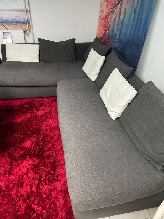 L-Couch über 3 Meter breit grau (Gebraucht) in Küssnacht am Rigi für ...