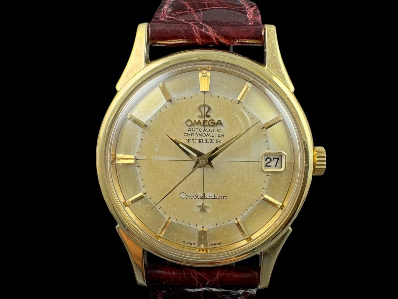 Omega Constellation Pie Pan Automatic 18k 34mm 1959 *U1258 (Gebraucht ...