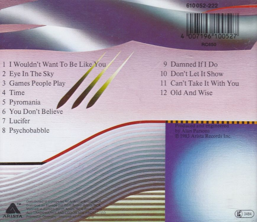 CD ab Fr. 1.--, The Alan Parsons Projet - The Best of (Gebraucht) in ...