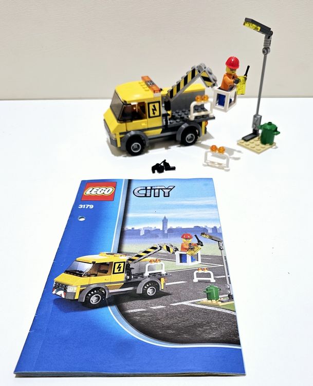LEGO CITY 3179 REPARATUR EINSATZWAGEN MIT HUBKORB | Kaufen auf Ricardo