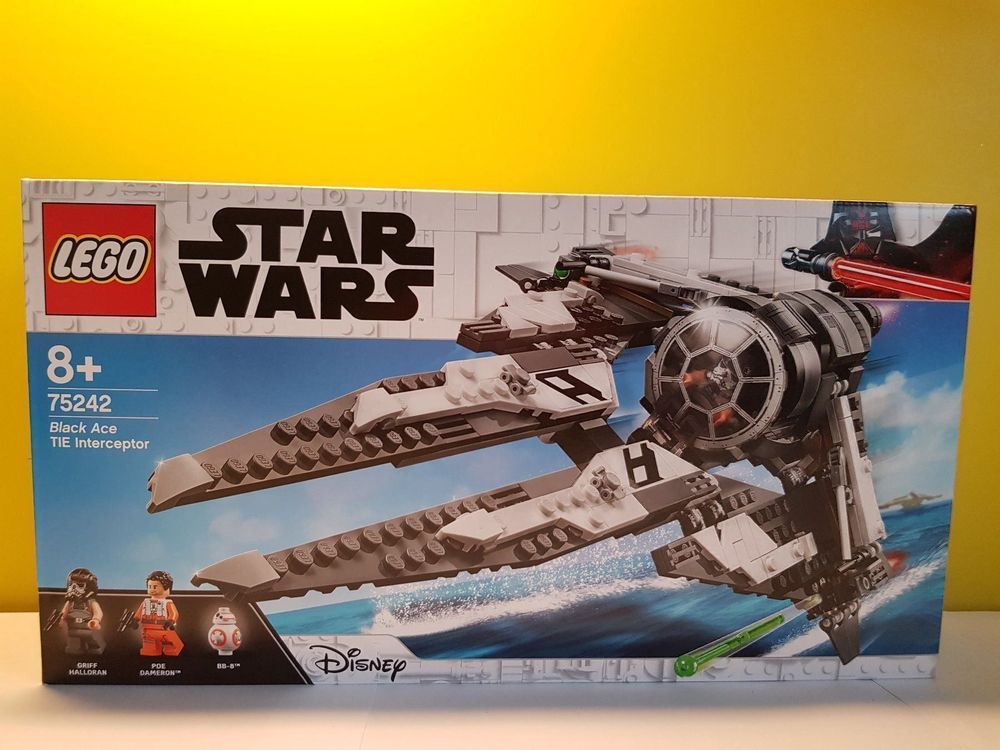 LEGO Star Wars 75242 TIE Interceptor Allianz-Pilot NEU (Neu und ...