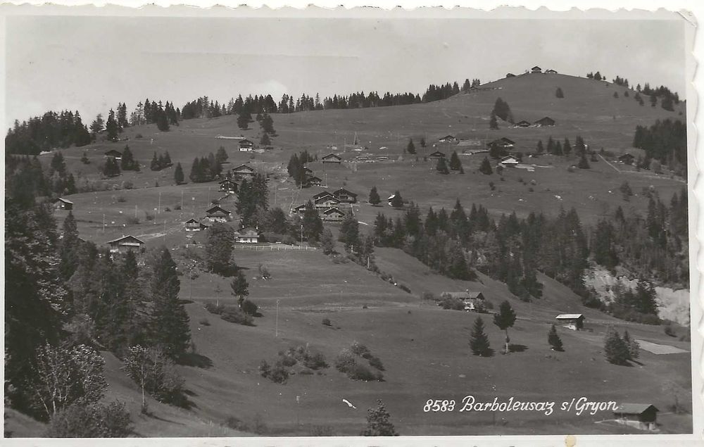 Barboleusaz Gryon VD Ferienhäuser 1950 sehr gut erhalten (Neu (gemäss ...