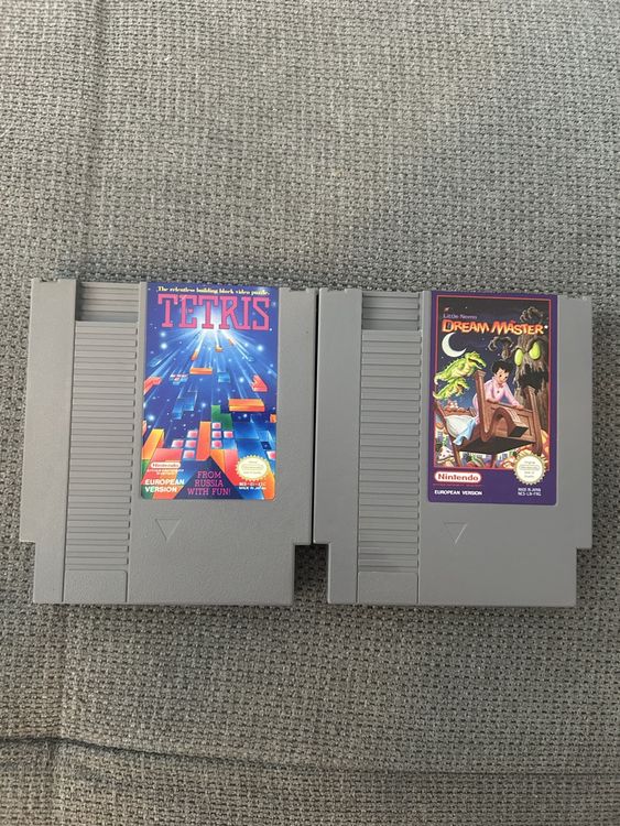 Tetris und Little Nemo Dream Master Nes (Gebraucht) in Oftringen für ...