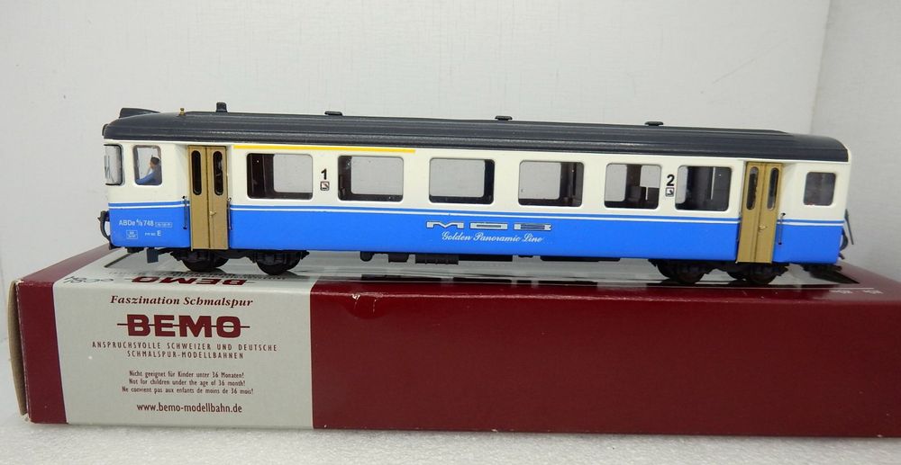 Hom- Bemo - MOB - Voiture pilote "Golden Panoramic Line" - (D'occasion) à Locarno pour CHF 135.6 ...