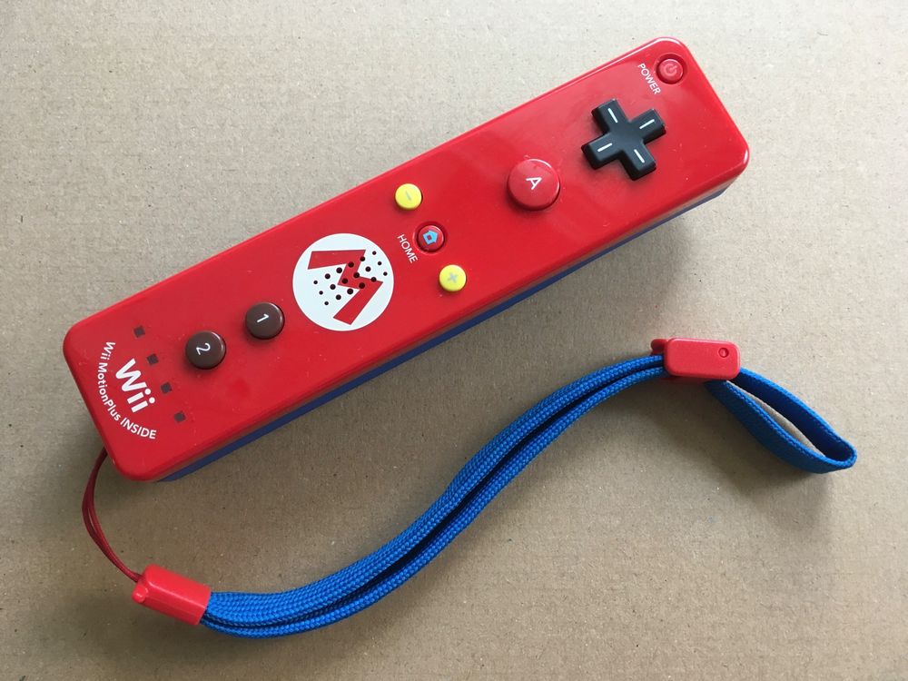 Nintendo Wii Remote Controller mit Motion Plus Inside MARIO (Gebraucht ...