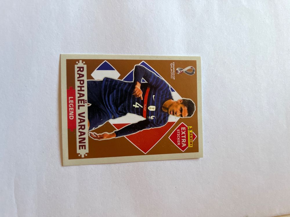 Panini Extra Sticker Raphaël Varane (Bronze) | Kaufen auf Ricardo