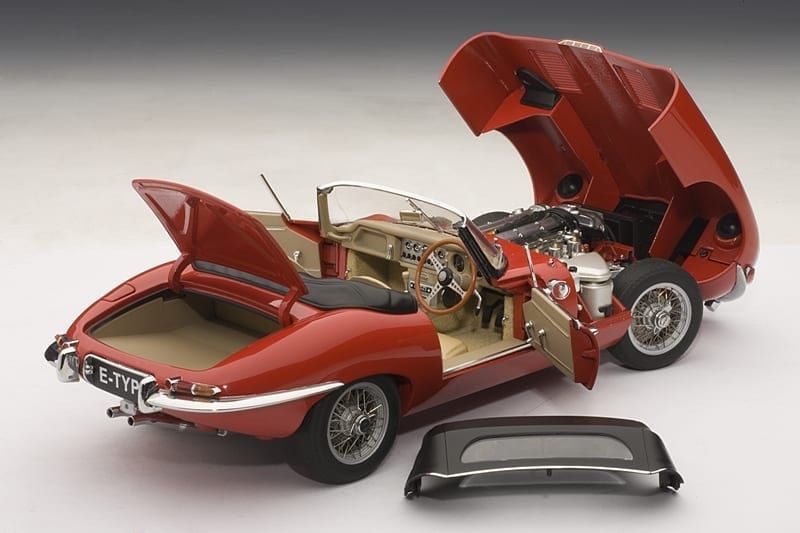 Jaguar E-Type Serie I 3.8 Roadster 1:18 AutoArt «Signature» | Acheter ...