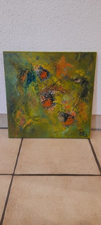 Acrylbild "Inseln im Grünen" (Neu (gemäss Beschreibung)) in Eschlikon ...