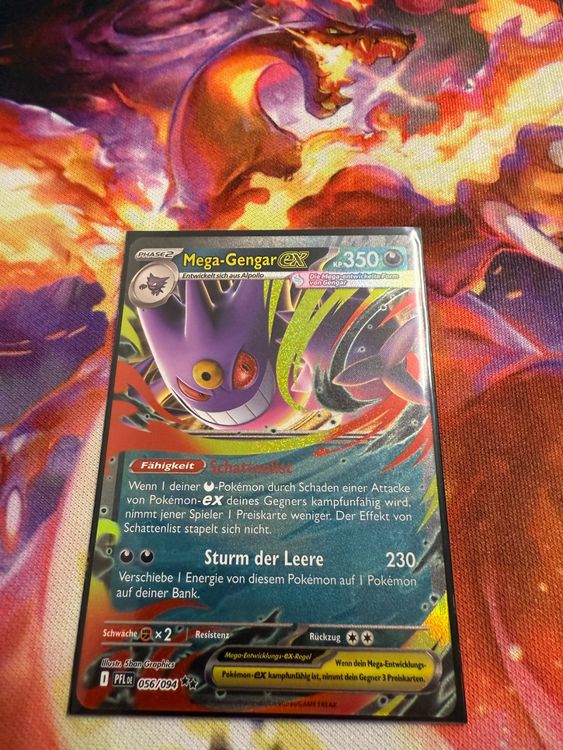 Mega Gengar ex (PFL 056) / -DE- / Fatale Flammen (Neu (gemäss ...