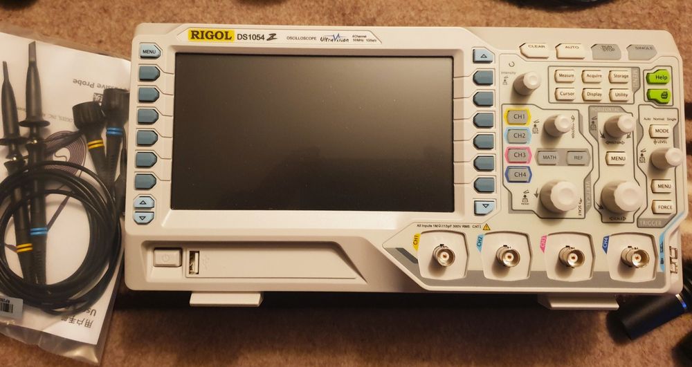 EAKINS Digital-Mikroskope + Rigol DS1054 4-Kanal Oszilloskop (Neu ...