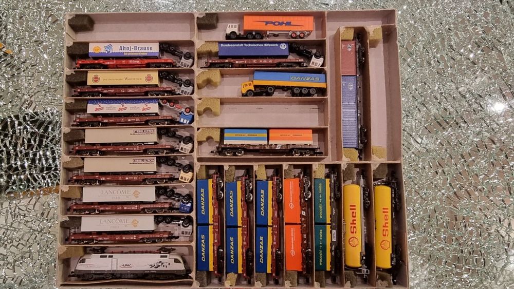 Märklin Miniclub Hupac Zug komplett Zug | Kaufen auf Ricardo