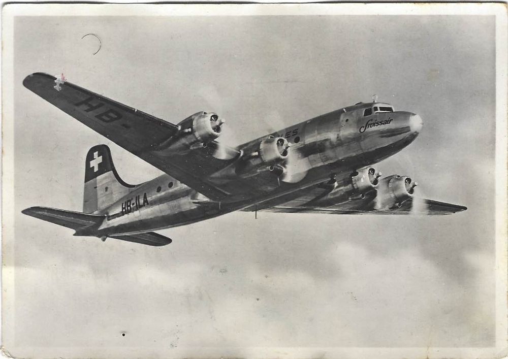 Douglas DC 4 Swissair 1948 (Gebraucht) in Brenles für CHF 5 – mit Lieferung auf Ricardo kaufen