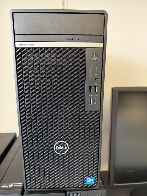 DELL Optiplex 7090 Tower + Écran DELL P2417H 24" (Gebraucht) in La ...