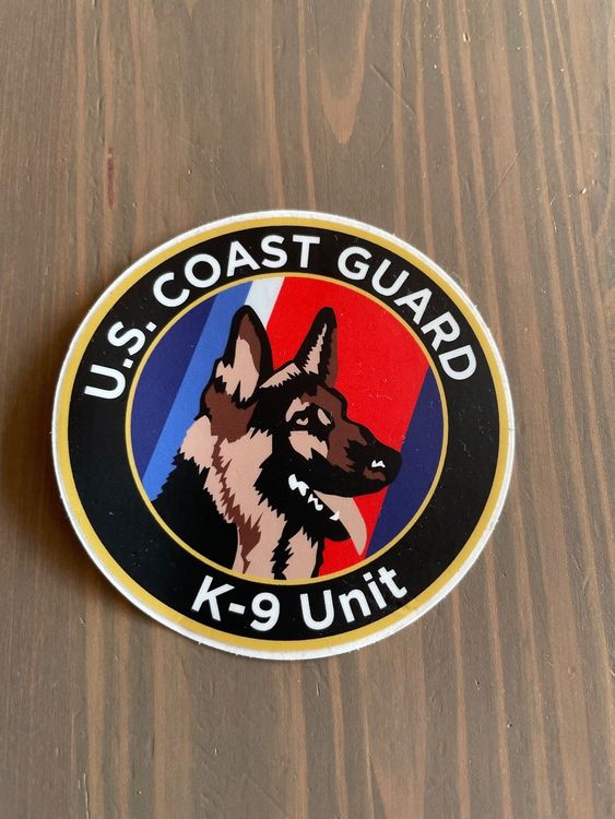 Aufkleber U.S. Coast Guard K-9 | Kaufen auf Ricardo