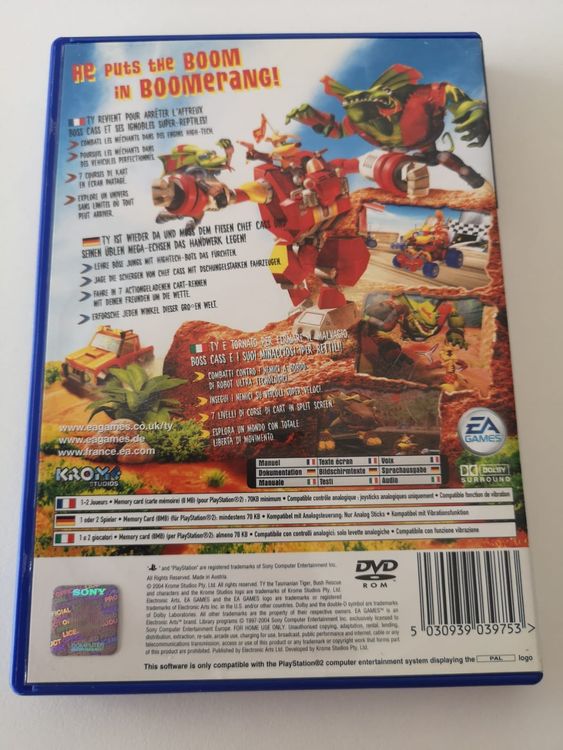 TY 2 - The Tasmanian Tiger (PS2) (Gebraucht) in Herisau für CHF 8 – mit ...